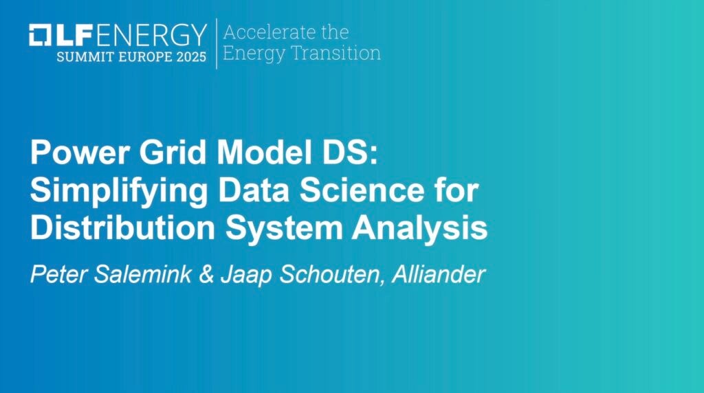 Power Grid Model DS: Simplifying Data Science for Distribution System ...